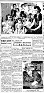 Thelma Cox LeBaron in the News, 1949 – Ross LeBaron, the Holy Order and ...
